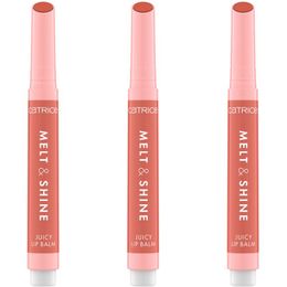 Catrice Damen Lippenbalsam &raquo;Melt & Shine Juicy Lip Balm&laquo; mit weicher Textur braun