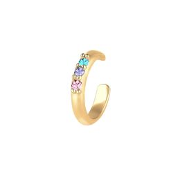 Elli Earcuff 'Basic Glitzer' Damen Gr&ouml;&szlig;e One Size hellblau / gold / lila / rosa