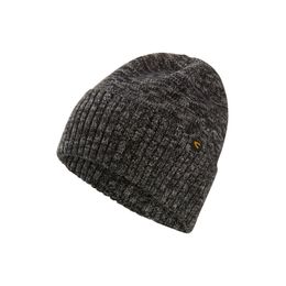 Camel Active Beanie aus reiner Baumwolle Herren Gr&ouml;&szlig;e 55/60 schwarz