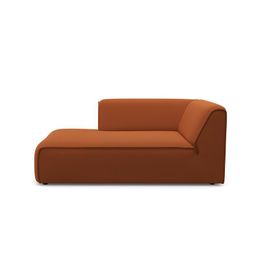 OTTO home Ottomane &raquo;Merid Chaiselongue, Ma&szlig;e B/T/H: 100/162/70 cm&laquo; als Modul oder separat verwendbar, f&uuml;r individuelle Zusammenstellung orange 