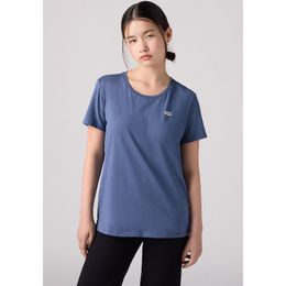 Levi's Kids M&auml;dchen Levi's Kids T-Shirt &raquo;LVG BATWING CHEST HIT TEE&laquo; mit Logo Print for GIRLS blau 6 (116)