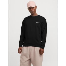 Jack & Jones Jack & Jones Herren Sweatshirt &raquo;JJEBRADLEY GRAPHIC SWEAT CREW NOOS&laquo;, mit Front und Back Print schwarz S