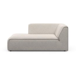 OTTO home Ottomane &raquo;Merid Chaiselongue, Ma&szlig;e B/T/H: 100/162/70 cm&laquo; als Modul oder separat verwendbar, f&uuml;r individuelle Zusammenstellung grau 100% 