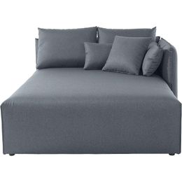 OTTO home Ottomane &raquo;N&ouml;re&laquo; Lounge-Modul - zum eigenen Zusammenstellen, Breite 138cm, Tiefe 168cm grau 100% Polyester