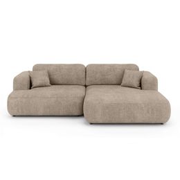 OTTO home Ecksofa &raquo;VEEVIA L-Form, Schlafsofa, Verl&auml;ssliche Qualit&auml;t, Breite 256cm&laquo; mit Bettkasten, belastbar bis 480kg, inklusive R&uuml;cken- und 
