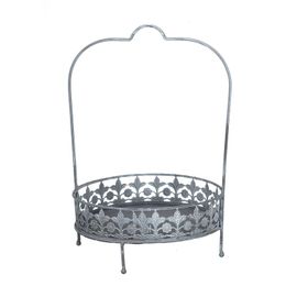 AMBIENTE HAUS Etagere &raquo;Etagere&laquo; grau Aluminium
