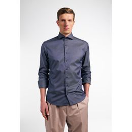 Eterna Herren Langarmhemd &raquo;SLIM FIT&laquo; EASY IRON (b&uuml;gelleicht) blau 43, Normalgr&ouml;&szlig;en