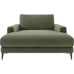 Home Affaire Chaiselongue &raquo;Downtown Loungem&ouml;bel zum Relaxen, B/T/H: 132/170/84 cm&laquo; auch in Boucl&eacute;, Cord und Easy care - leicht mir Wasser zu reinigen 