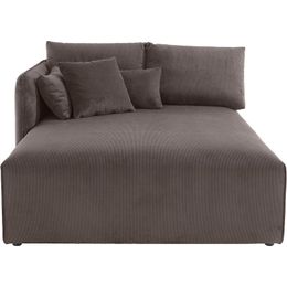 OTTO home Ottomane &raquo;N&ouml;re&laquo; Lounge-Modul - zum eigenen Zusammenstellen, Breite 138cm, Tiefe 168cm braun 92% Polyester, 8% Polyamid