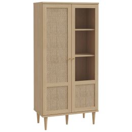 Vitrine Calasetta Eichefarben/Beige
