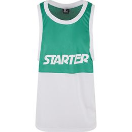 Starter Black Label Herren Tanktop &raquo; Herren Starter Split Mesh Tank Top&laquo; 1 Stk. S/M