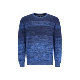 Hajo Pullover Herren Gr&ouml;&szlig;e XL dunkelblau / blaumeliert