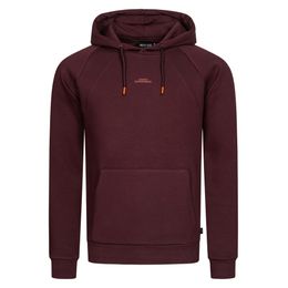 INDICODE Jeans Sweatshirt 'Virginia' Herren Gr&ouml;&szlig;e XL burgunder