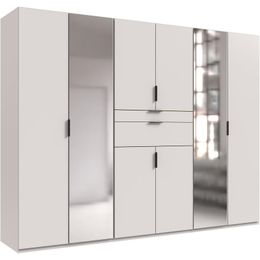 wimex Dreht&uuml;renschrank &raquo;Moldau Kleiderschrank mit Spiegel Schlafzimmerschrank Bestseller&laquo; wei&szlig;