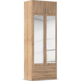 Rauch Kleiderschrank &raquo;Schrank Garderobe W&auml;scheschrank GAMMA in 4 Breiten 91-226 cm&laquo; 3 verschiedene Ausstattungen BASIC/CLASSIC/PREMIUM (inkl. SOFT-