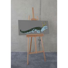 Komar Leinwandbild &raquo;Loki Alligator Variance - Gr&ouml;&szlig;e 90 x 40 cm&laquo; Disney 90 x 40 cm (Breite x H&ouml;he), 1 Stk. tlg. Keilrahmenbild mit Echtholzrahmen, 