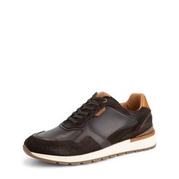 Travelin Sneaker 'Dalton' Herren Gr&ouml;&szlig;e 44 cognac / dunkelbraun