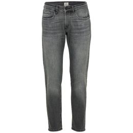 Camel Active Herren Camel Active 5-Pocket-Jeans mit Stretch grau 30, L&auml;nge 34