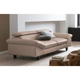 Home Affaire 2-Sitzer &raquo;Pilot&laquo; Big-Sofa mit Kopfteilverstellung beige