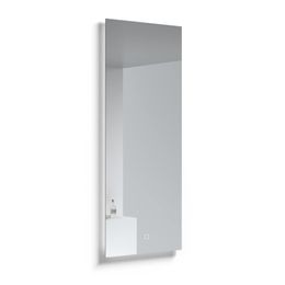 Welltime Spiegel &raquo;Mini, Badm&ouml;bel, Waschtischunterschrank inkl. Waschbecken&laquo; mit Ambiente LED Licht, Breite 36 cm, FSC -zertifiziert wei&szlig; MDF, 