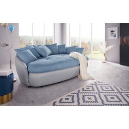 COTTA Big-Sofa &raquo;Aruba&laquo; gem&uuml;tliches Megasofa in XXL in organischer Form mit vielen Kissen Luxus-Microfaser (100% Polyester); Microfaser-Feinstruktur (
