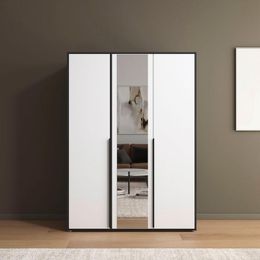 Rauch Dreht&uuml;renschrank &raquo;Kleiderschrank Schrank Garderobe W&auml;scheschrank NAGATA mit Spiegel&laquo; in 3 verschiedenen Ausstattungen BASIC/CLASSIC/PREMIUM, und