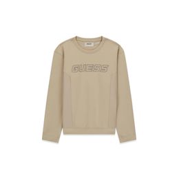 Guess Sweatshirt Herren Gr&ouml;&szlig;e XS beige / schwarz