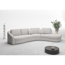 Sit & More sit&more Ecksofa &raquo;Jazz L-Form&laquo; In weiteren Gr&ouml;&szlig;en erh&auml;ltlich beige 100% Polyester