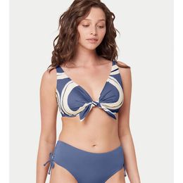 Triumph Damen B&uuml;gel-Bikini-Top &raquo;Summer Allure W&laquo; moderner Druck blau 42, Cup E