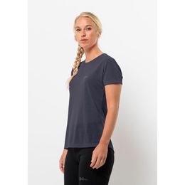 Jack Wolfskin Damen T-Shirt &raquo;VONNAN S/S T W&laquo; grau S (36)
