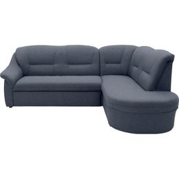 DOMO collection Ecksofa &raquo;Faenza f&uuml;r kleine R&auml;ume, Stellma&szlig;e 232x176cm, komfortabel, L-Form&laquo; mit Ottomane, zeitlos, elegante Armlehnen, wahlweise mit 