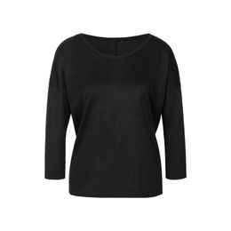 Lascana Shirt Damen Gr&ouml;&szlig;e S/M schwarz