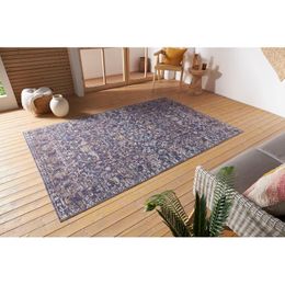 NORTHRUGS Teppich &raquo;Sues&laquo; rechteckig 3 mm H&ouml;he In-& Outdoor, L&auml;ufer, Wetterfest, Balkon, Wohnzimmer, Orient bunt Polypropylen (PP)