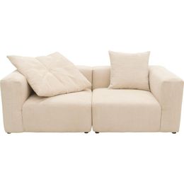 Home Affaire 2-Sitzer &raquo;Gerrid&laquo; im Cordbezug, bestehend aus zwei Eckelementen beige 100% Polyester