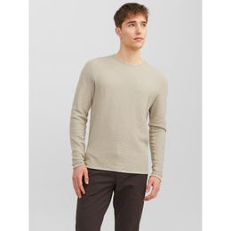 Jack & Jones Jack & Jones Herren Rundhalspullover &raquo;JPRBLUMIGUEL KNIT CREW NECK NOOS&laquo; beige S