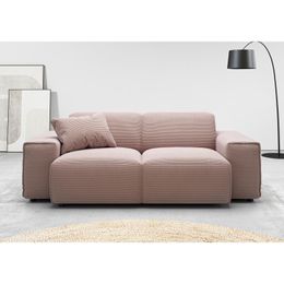 Home Affaire 2-Sitzer &raquo;Glimminge auch in Breitcord + Feincord + Easy care-Bezug&laquo; besondere Kedern&auml;hte,, Zierkissen rosa 12% Polyaxryl, 88% Polyester