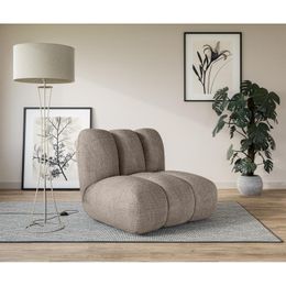 LeGer Home by Lena Gercke Sessel &raquo;Priya Loungesessel, moderne Steppung, auch in Boucl&eacute;&laquo; perfektes Einzelst&uuml;ck, gem&uuml;tlich und modern, B/T/H: 102,5/