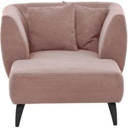 Home Affaire Loveseat &raquo;Colori&laquo; rosa 100% Polyester