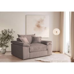 Home Affaire XXL-Sessel &raquo;Soft&Cosy, B: 151 cm - OTTO. Verl&auml;ssliche Qualit&auml;t.&laquo; Mega-Sessel, Cord oder Chenille-Struktur,mit 2 Zierkissen grau 100% 