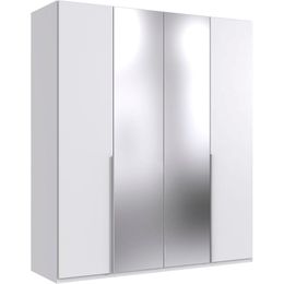 wimex Kleiderschrank &raquo;Mugano,in 5 Breiten,2 H&ouml;hen,2 Tiefen, viele Farben, Made in Germany&laquo; in Basic oder Premium Ausstattung, mit langen Griffen aus Metall,