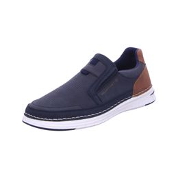Tom Tailor Slipper Herren Gr&ouml;&szlig;e 46 dunkelblau / braun