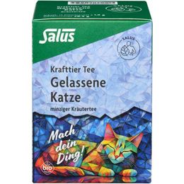 Krafttier Tee Gelassene Katze Bio Salus Filterbtl. 15 St