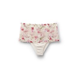 Intimissimi Panty 'Pretty Flowers' Damen Gr&ouml;&szlig;e M ecru / oliv / pink Winterschuhe