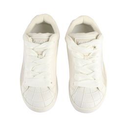 Buffalo Sneaker low Damen Gr&ouml;&szlig;e 40 beige / creme / wei&szlig;