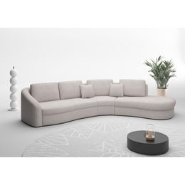 Sit & More sit&more Ecksofa &raquo;Jazz L-Form&laquo; In weiteren Gr&ouml;&szlig;en erh&auml;ltlich beige 100% Polyester