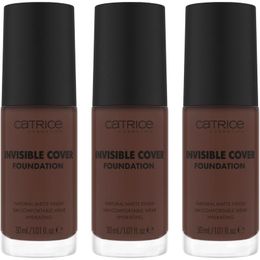 Catrice Damen Foundation &raquo;Invisible Cover Foundation&laquo; mit langanhaltendem Finish braun