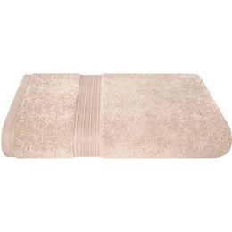 Dyckhoff Duschtuch &raquo;Siena&laquo; mit Bord&uuml;re beige Frottier, Obermaterial: 100% Baumwolle