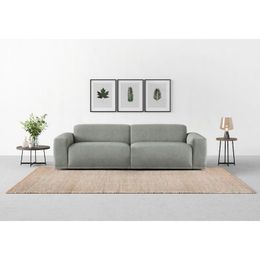 Trendmanufaktur Big-Sofa &raquo;Braga, mit hochwertigem Kaltschaum, Megasofa, in Cord erh&auml;ltlich&laquo; modernes Big-Sofa, Couch mit hohem Sitzkomfort, 254/72/107