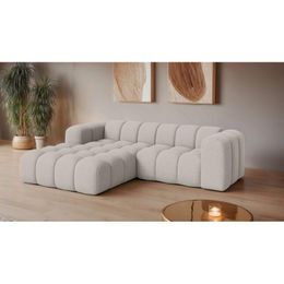 OTTO home Ecksofa &raquo;KALLIE L-Form, 248 cm - OTTO. Verl&auml;ssliche Qualit&auml;t.&laquo; Bubble Optik, moderne Steppung, hoher Sitzkomfort 100% Polyester