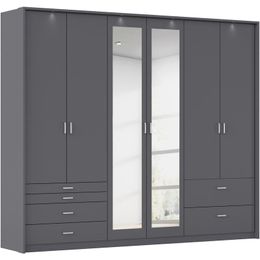 Rauch Dreht&uuml;renschrank &raquo;Kleiderschrank Schrank Garderobe W&auml;scheschrank WILDBERG&laquo; Breiten 230/275 cm, H&ouml;hen 212/231 cm, mit 6 Schubladen, obere 